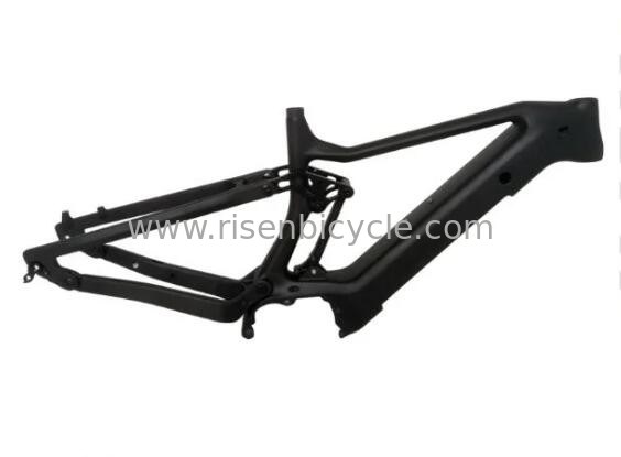 Full Suspension Mountain Bike Frame For Bafang Mid Drive Motor M500 ...