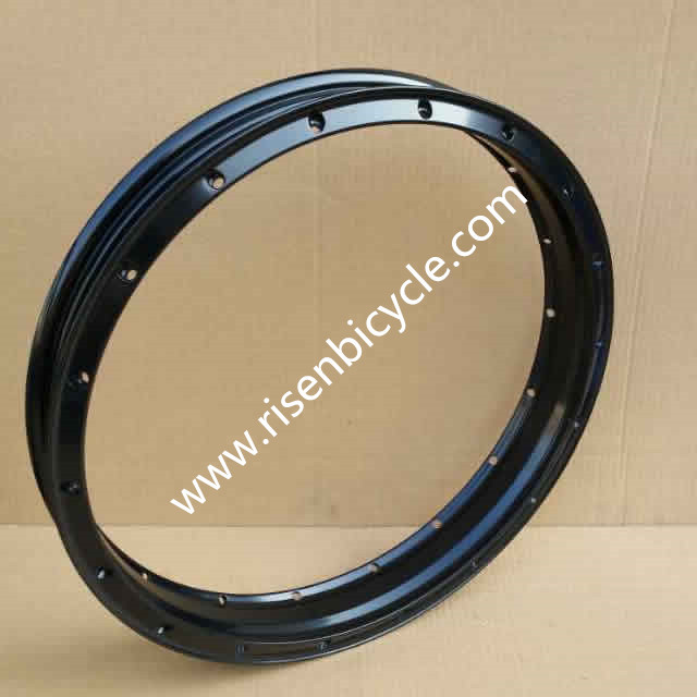 Motorcycle 2.15x18" Aluminum Alloy Tubeless Spoked Rim Seamless 28/32 ...