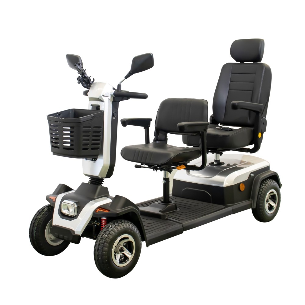 950W Dual Seats Electric Mobility Scooter With ELectric Magnetic Brake ...