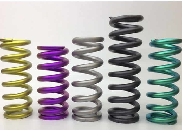 Bike Shock Titanium Compression Spring, Bike TC4/GR5 Titan Coil Spring