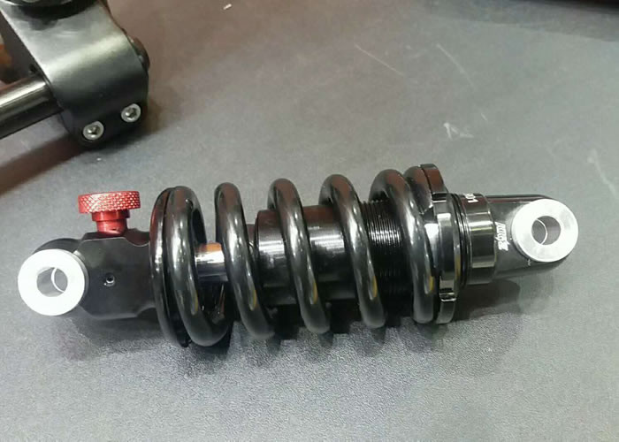 Scooter Hydraulic Coil Spring Shock, Bike Damper w/ rebound adjustment ...