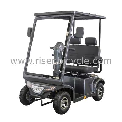 Double Seat 4 Wheel Golf Electric Mobility Scooter With Sliders And ...