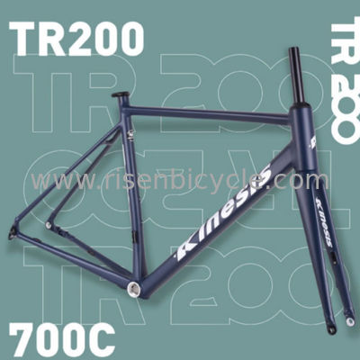 Disc Brake 700x32c Aluminum Road Bike Frame with Flat Mount and ...