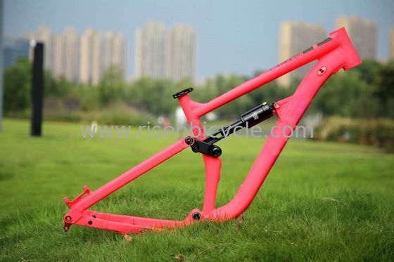Aluminum Alloy Full Suspension Frame with Inner Cabling Routing System