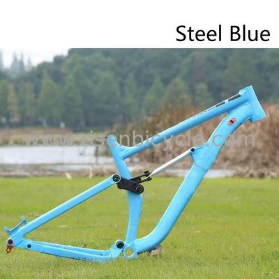 Aluminum Alloy Full Suspension Frame with Inner Cabling Routing System