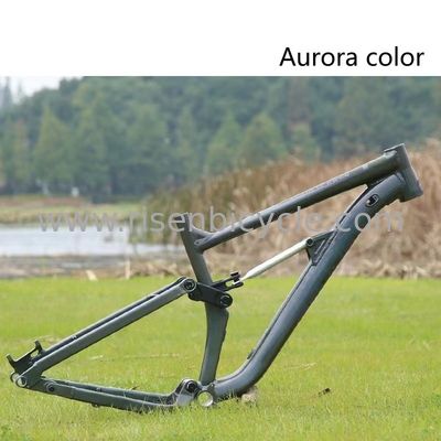 Aluminum Alloy Full Suspension Frame with Inner Cabling Routing System