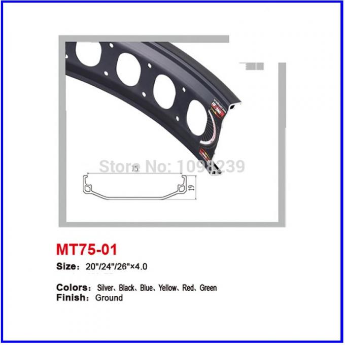 20x4.0 inch Aluminum Alloy Fat Bike Wheel Rim For Snow Mtb bicycle ...