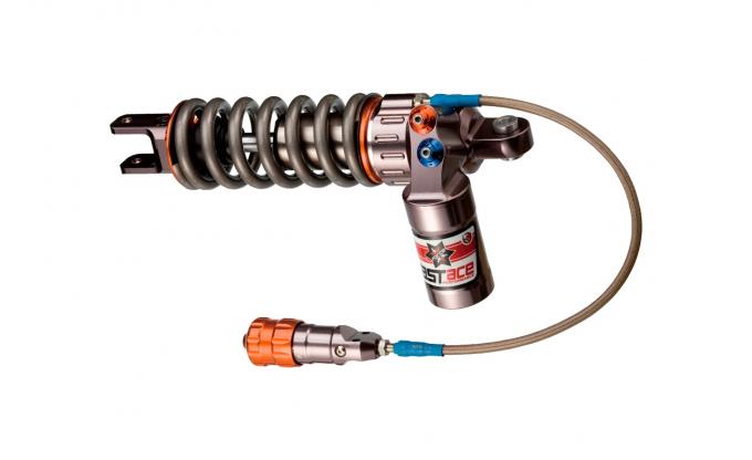 Heavy Motorcycle Rear Spring Shock Absorber BTA57RVP with Remote ...