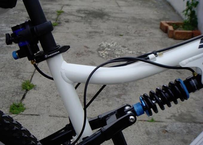 Coil Spring Bike Rear Shock W/ Piggyback Rebound/Compression Damper Mtb ...