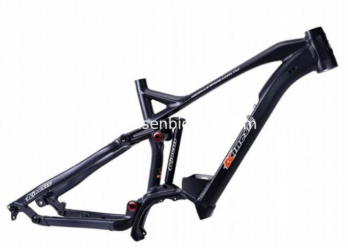 27.5er Plus AM Full Suspension Electric Bike Frame Shimano E8000 Mid ...