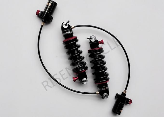 Coil Spring Bike Rear Shock W/ Piggyback Rebound/Compression Damper Mtb ...